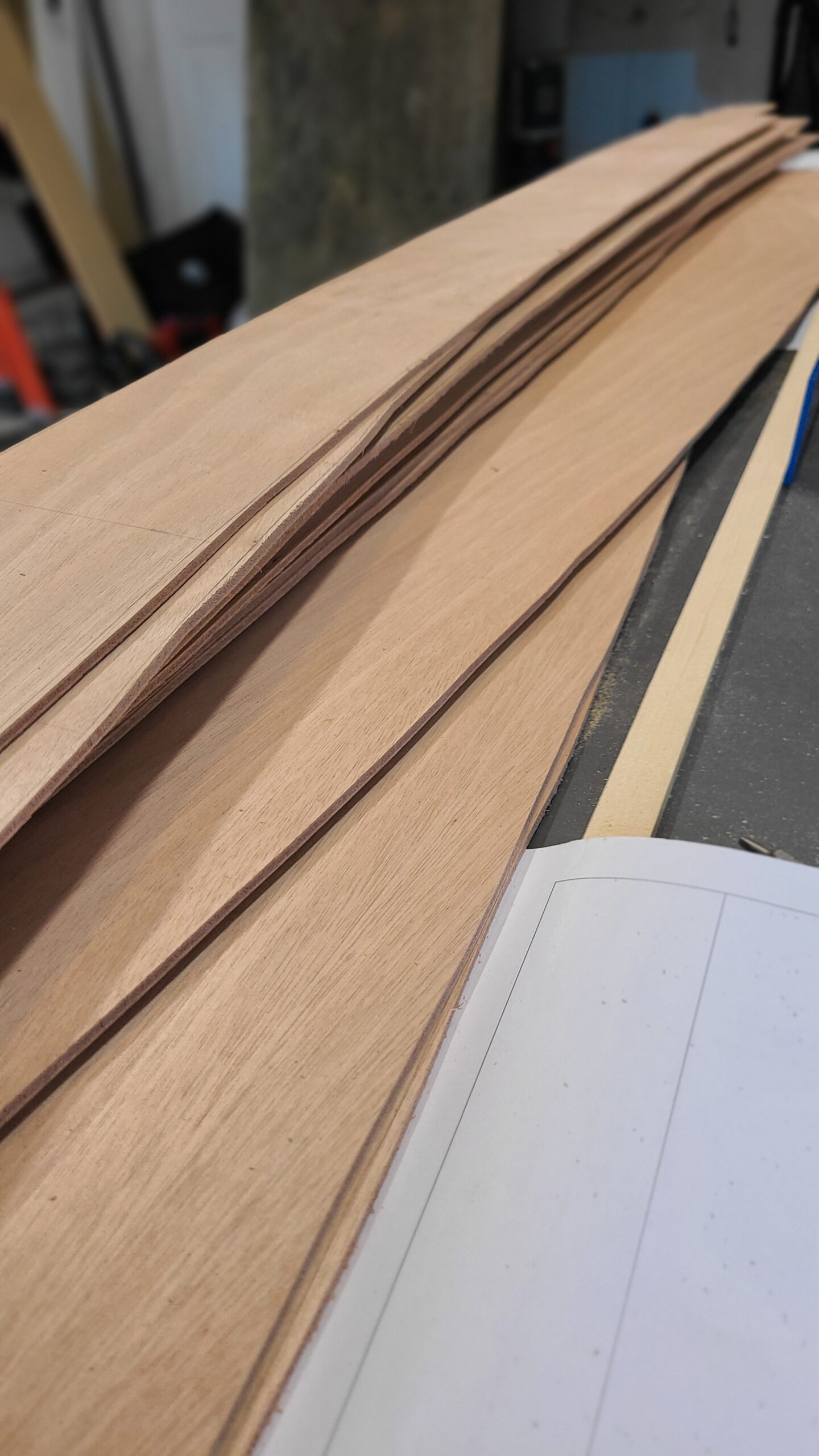 Cutting out hull panels – Mikes Collection of Random Projects